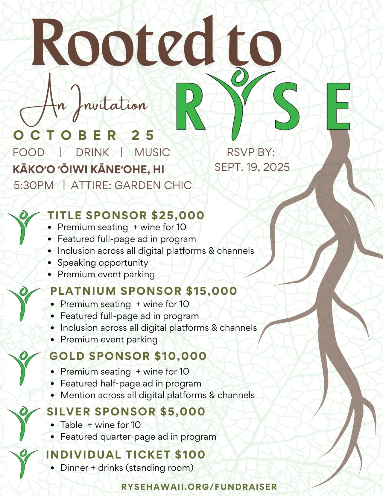 2025 Fundraiser – Rooted to RYSE | RYSE